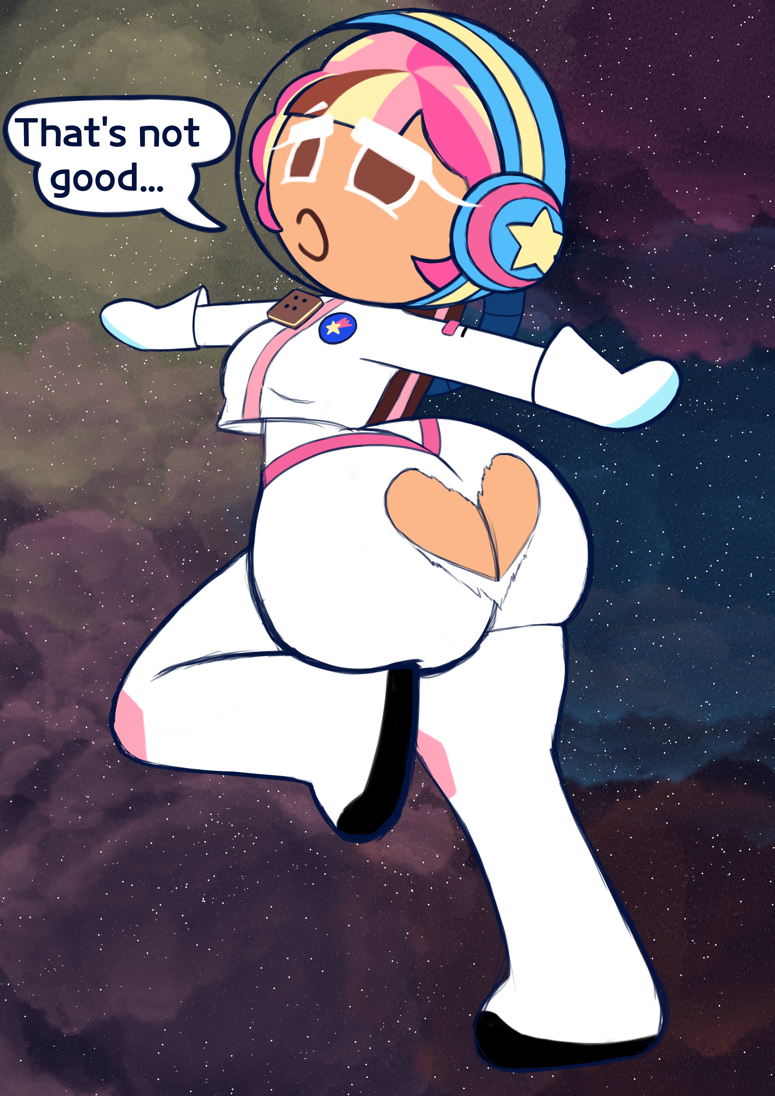 Rule 34 1girls Ass Focus Astronaut Cookie Cookie Run Solo Tagme 3625