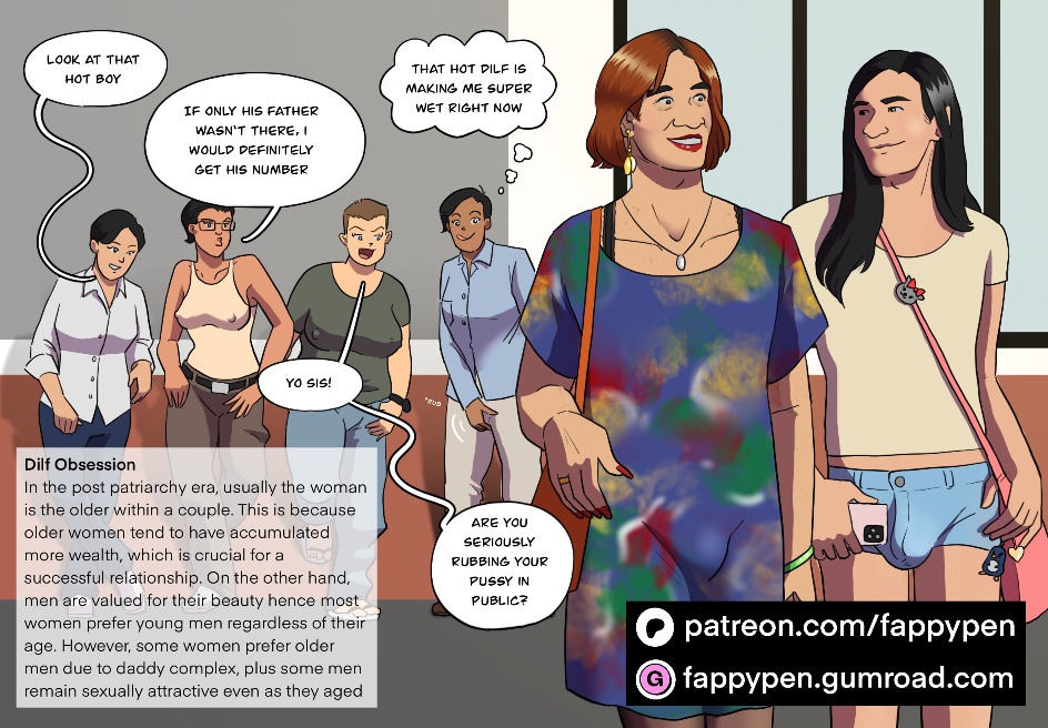 Rule 34 Crossdressing Dilf Fappypen Matriarchy Role Reversal Sissy