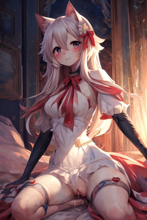 Rule 34 Ai Generated Cat Ears Cat Tail Catgirl Clothing Female Female