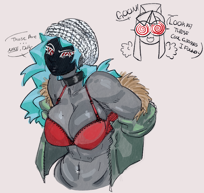 Rule 34 2024 Bra Brialzebubbie Cassette Goon Colored Sketch Confused Dolly Gamecube Tan