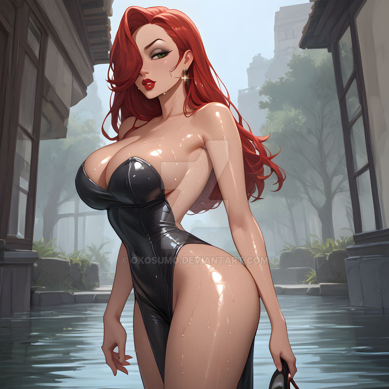 Rule 34 1girls Ai Generated Ass Ass Focus Breast Breasts Cleavage