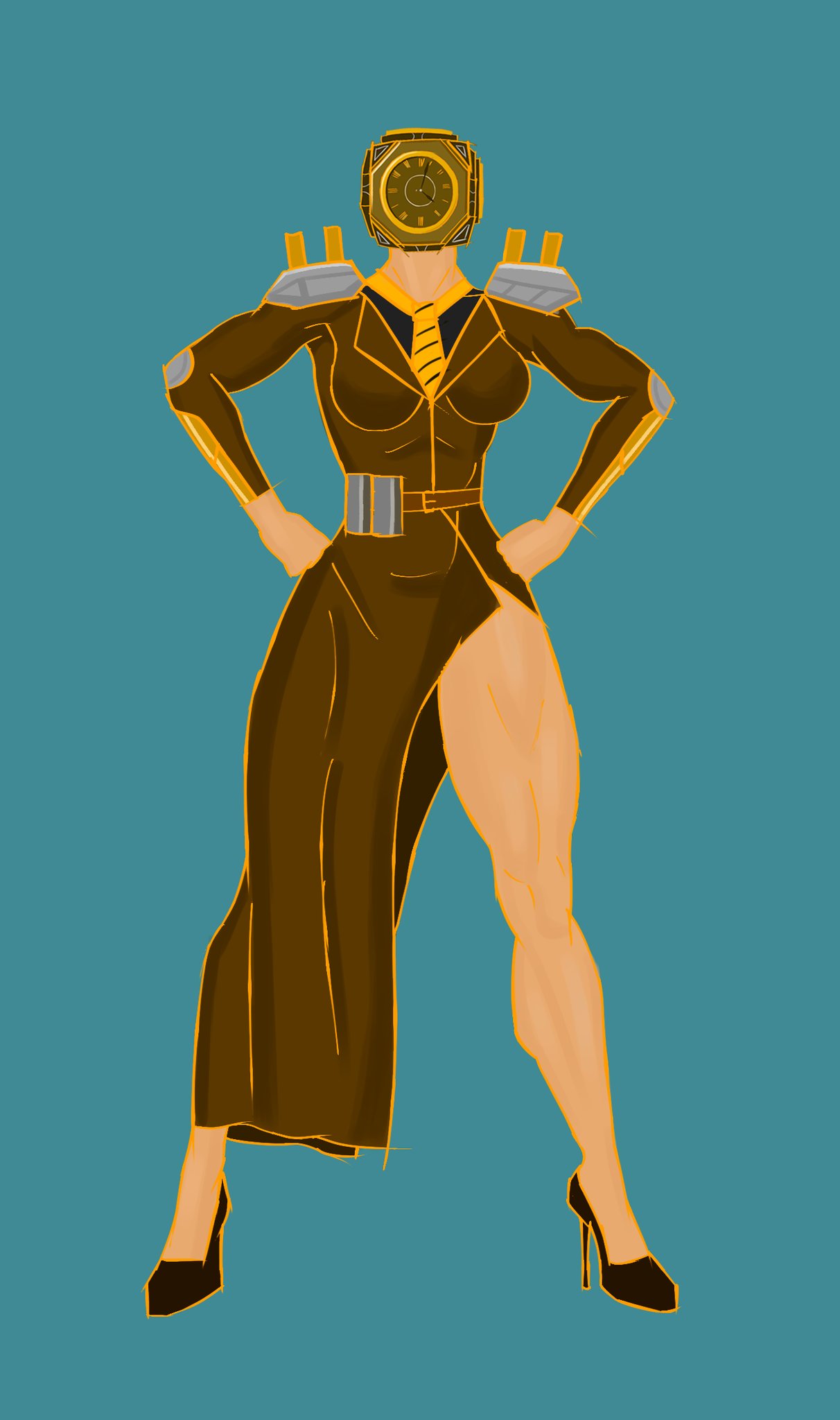 Rule 34 Clock Clock Head Female Female Female Focus Female Only Future Clockman Skibidi