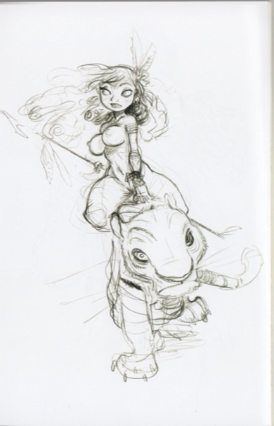Rule 34 1girls Chris Sanders Concept Art Dreamworks Eep Crood Female 3564