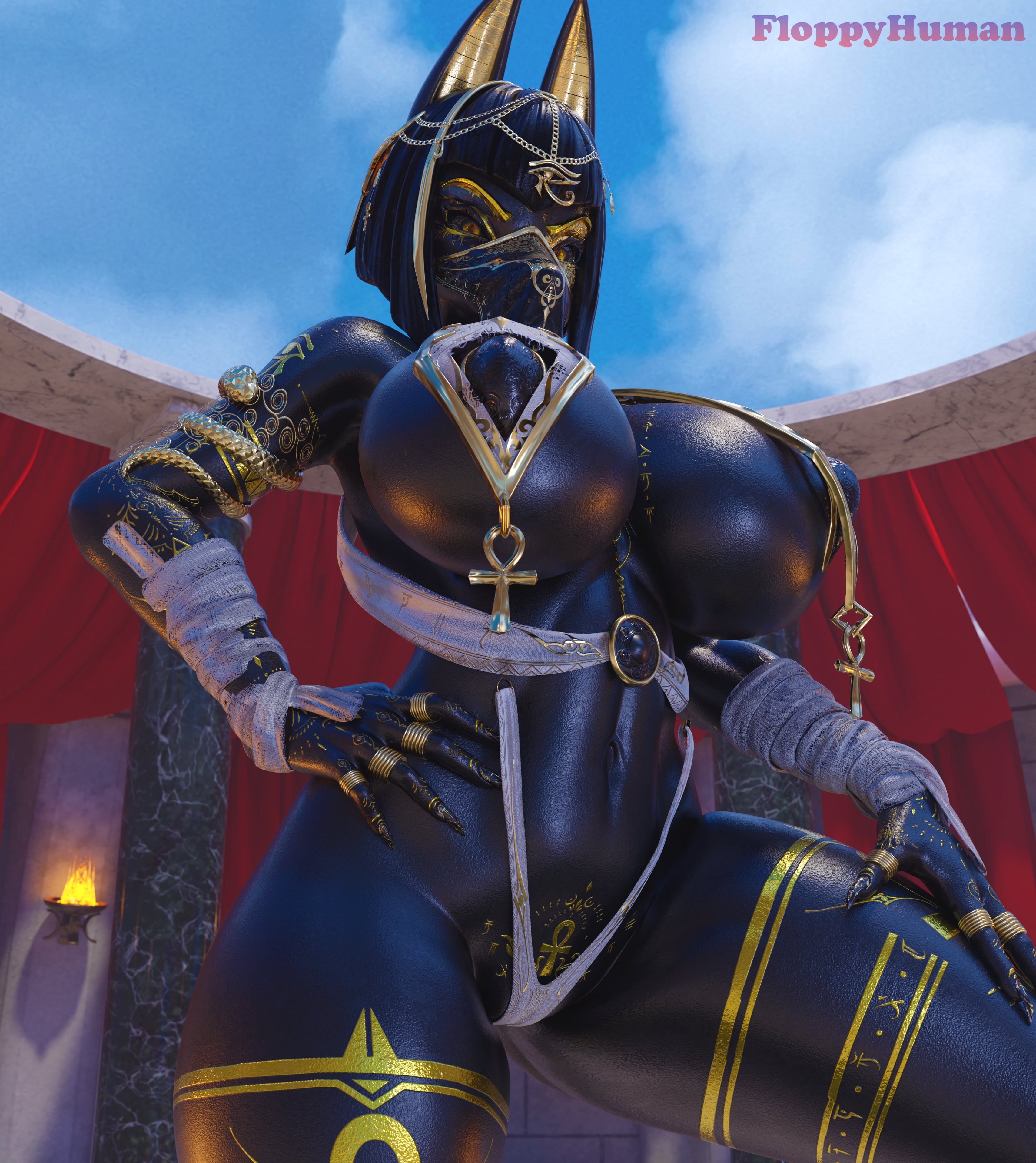 Rule 34 1girls 3d 4k Anubis Anubis Bom39 Big Breasts Big Thighs 9626
