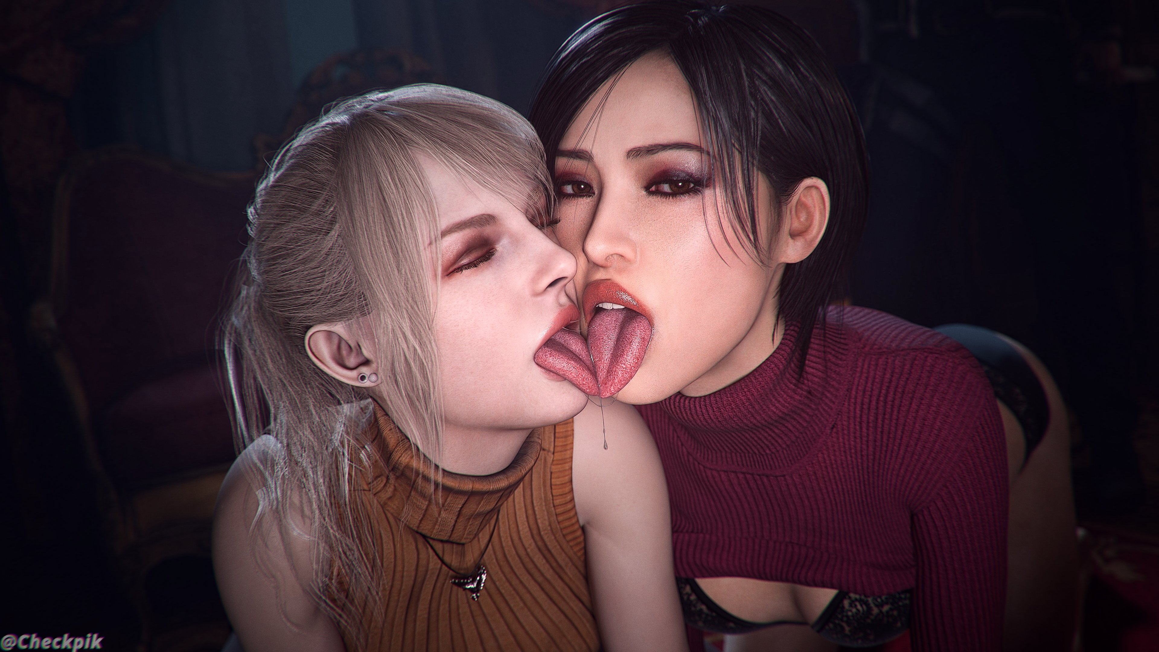 Rule 34 2girls 3d Ada Wong Ashley Graham Ashley Graham Ella Freya