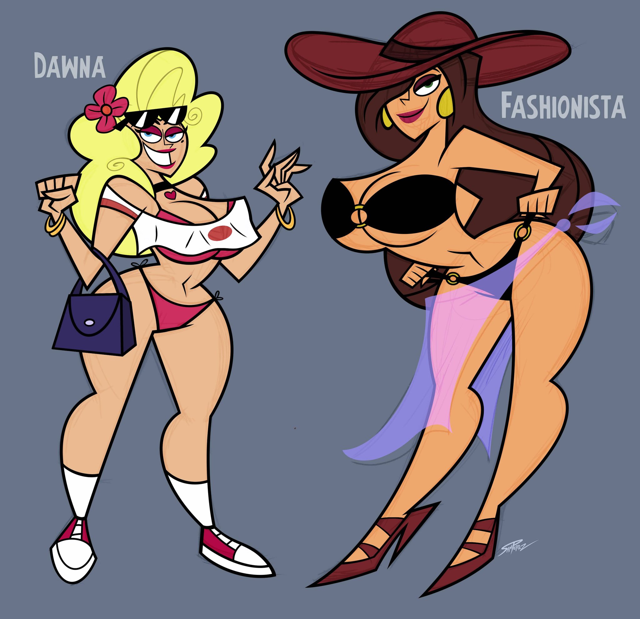 Rule 34 2girls Ass Big Ass Big Breasts Breasts Bust Busty Chest
