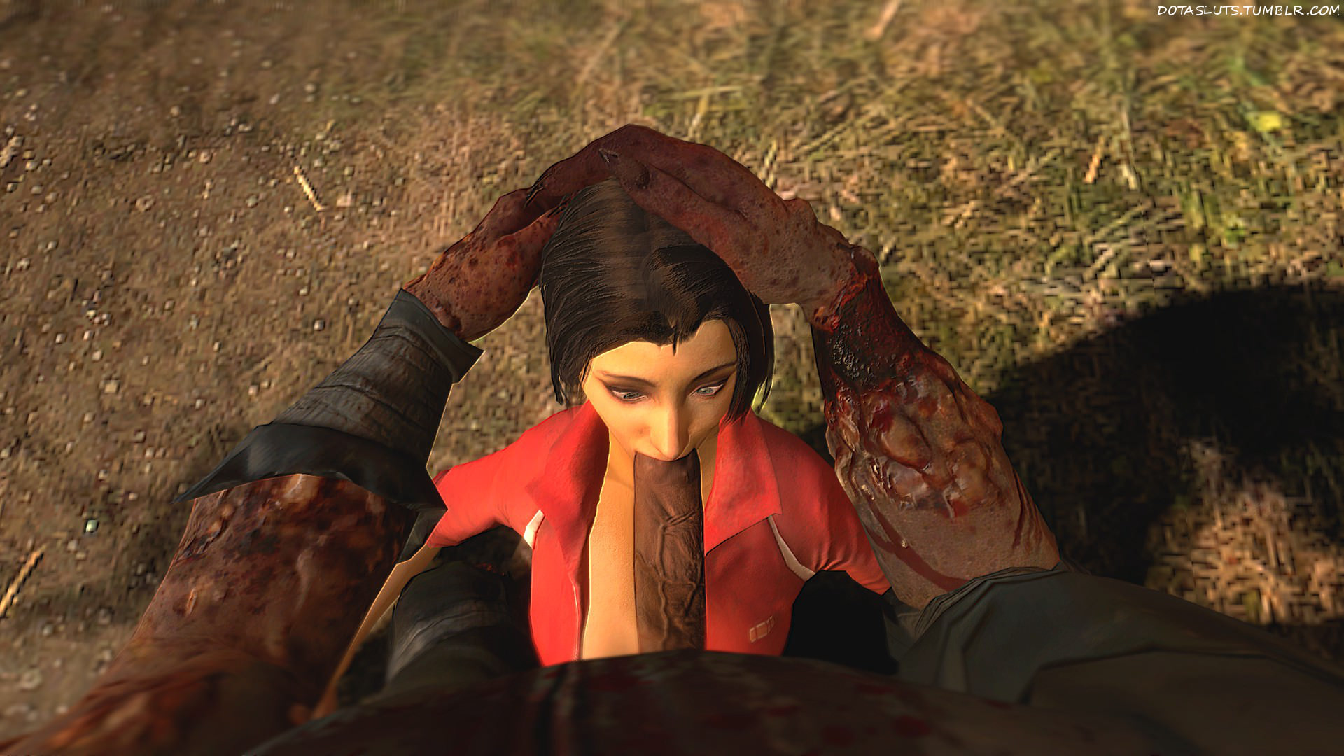 Rule 34 1girls 3d Dotasluts Fellatio Hunter Left 4 Dead Pov Zoey 4302