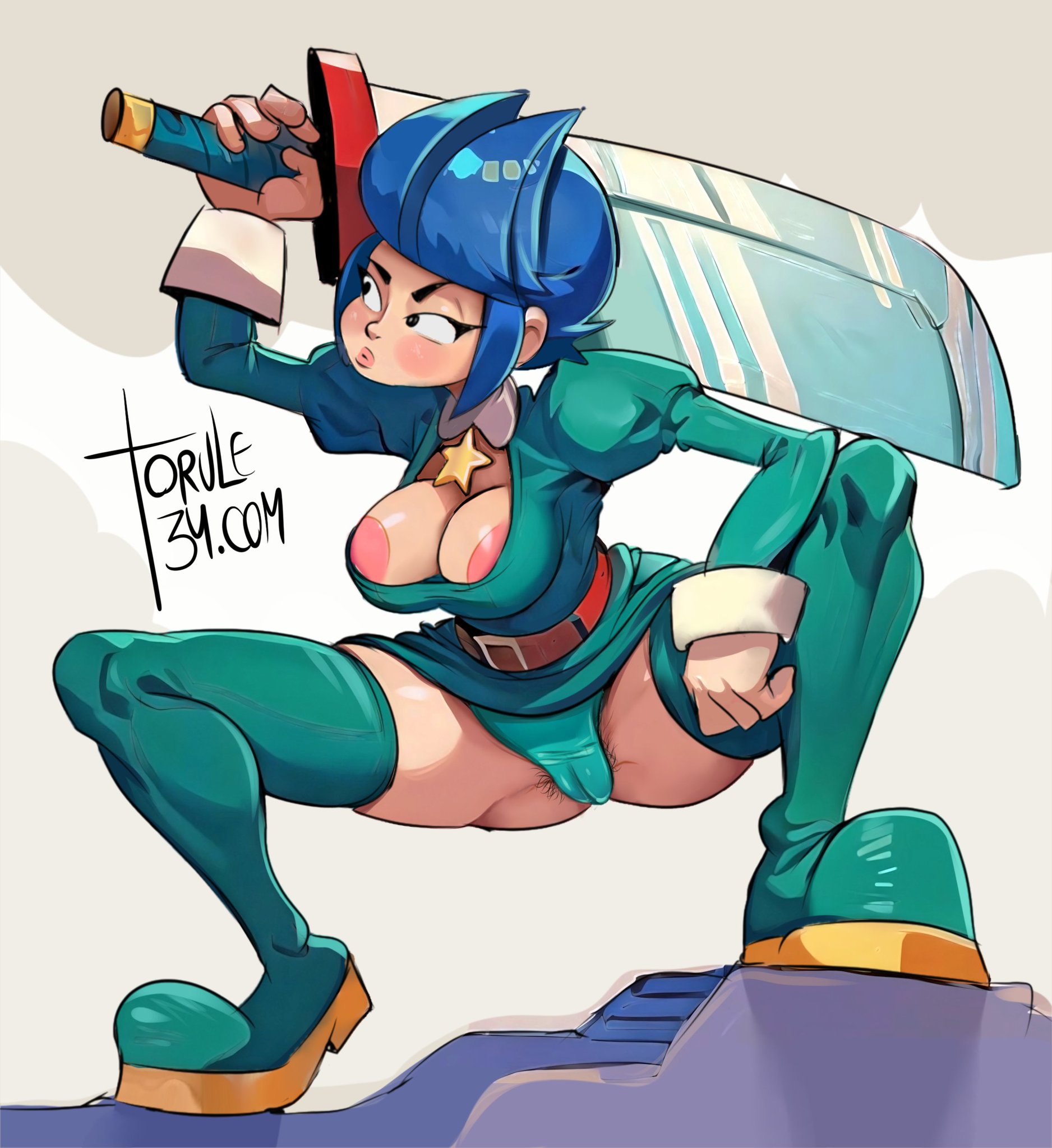 Rule 34 Annie Skullgirls Bibi Brawl Stars Brawl Stars Cosplay Costume Skullgirls Torule34