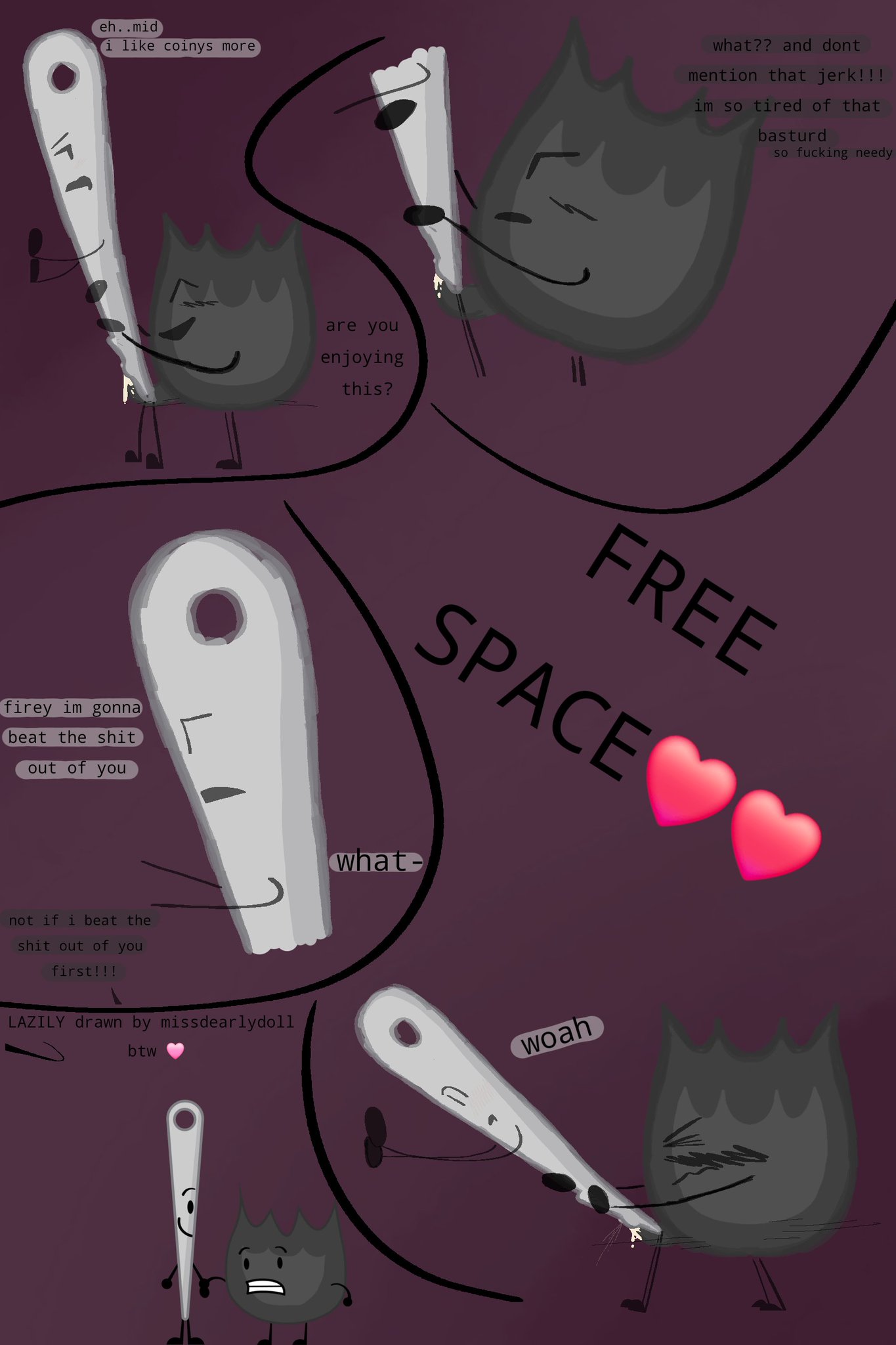 Rule 34 Balls Battle For Dream Island Bfdi Bfdia Complaining Cum Cum 0329