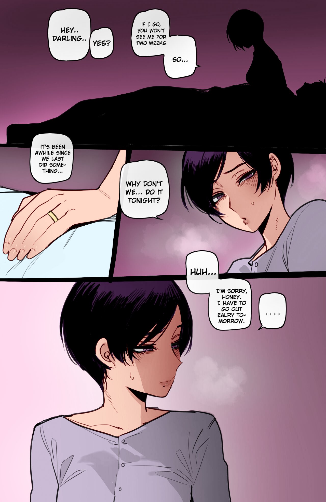 Rule 34 Asian Female Cheating Color Color Edit Colored Comic Dialogue Edit English Text
