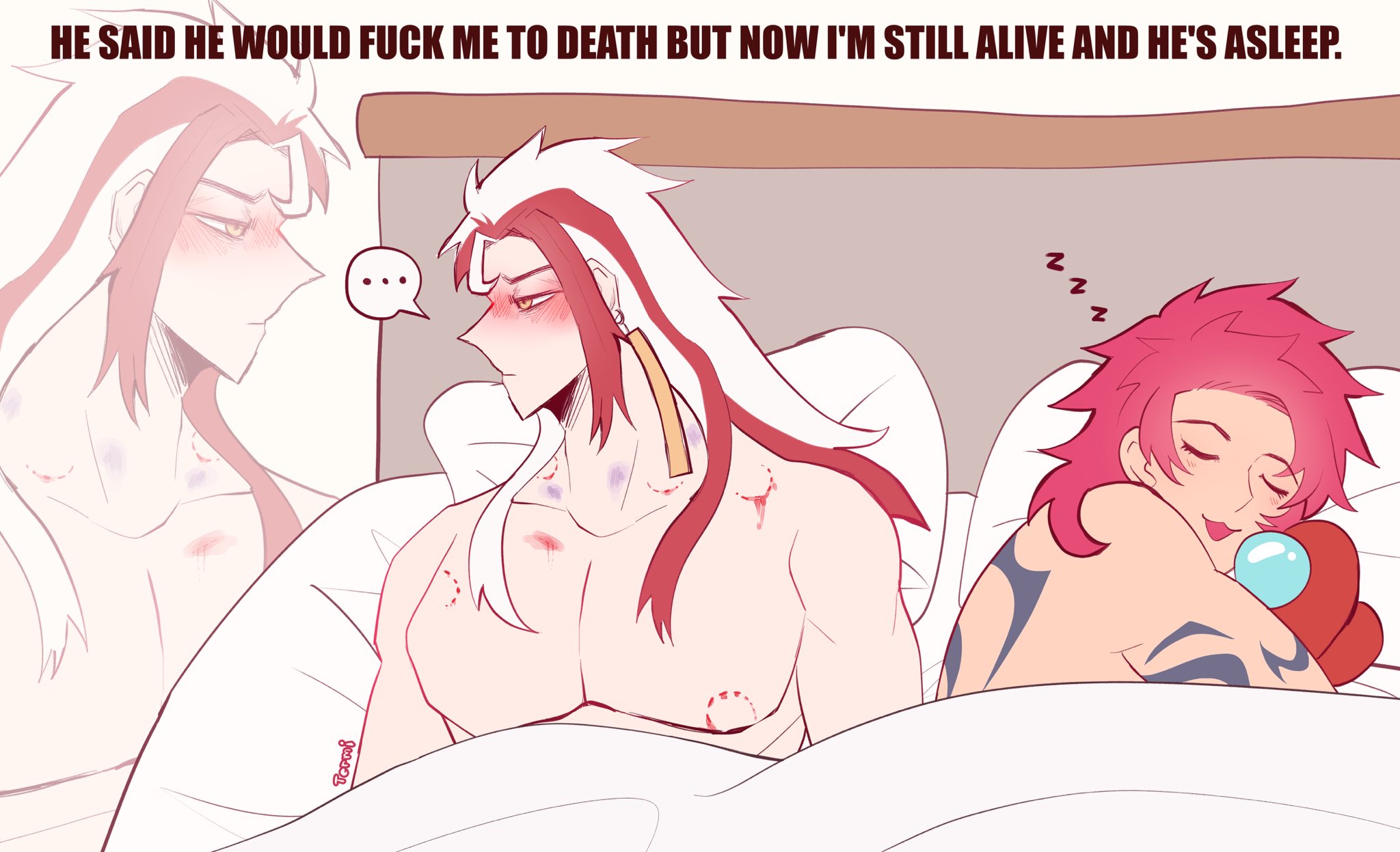 Rule 34 After Sex Aftermath Among Us Among Us Reference Bed Bite Mark 5888