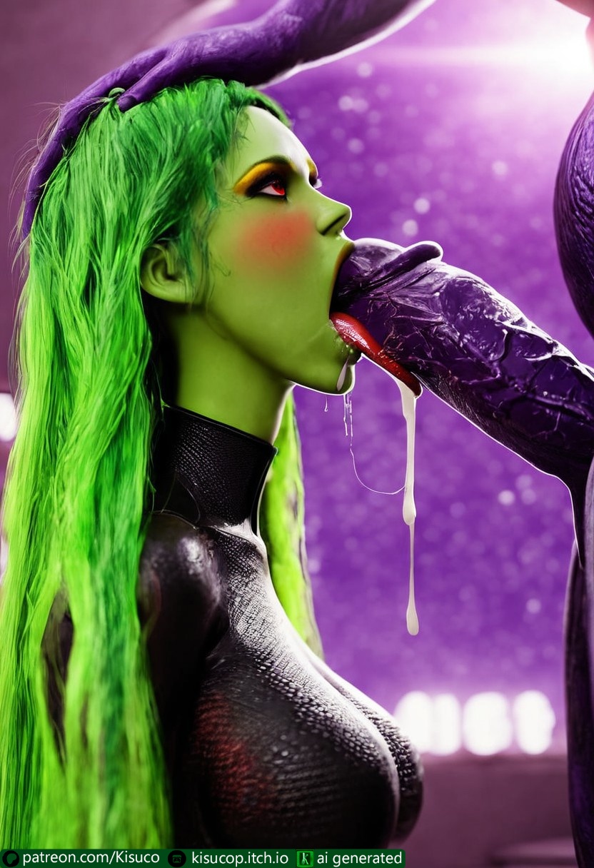 Rule 34 1boy 1girls Absurdly Large Cock Ai Generated Avengers Gamora 6989