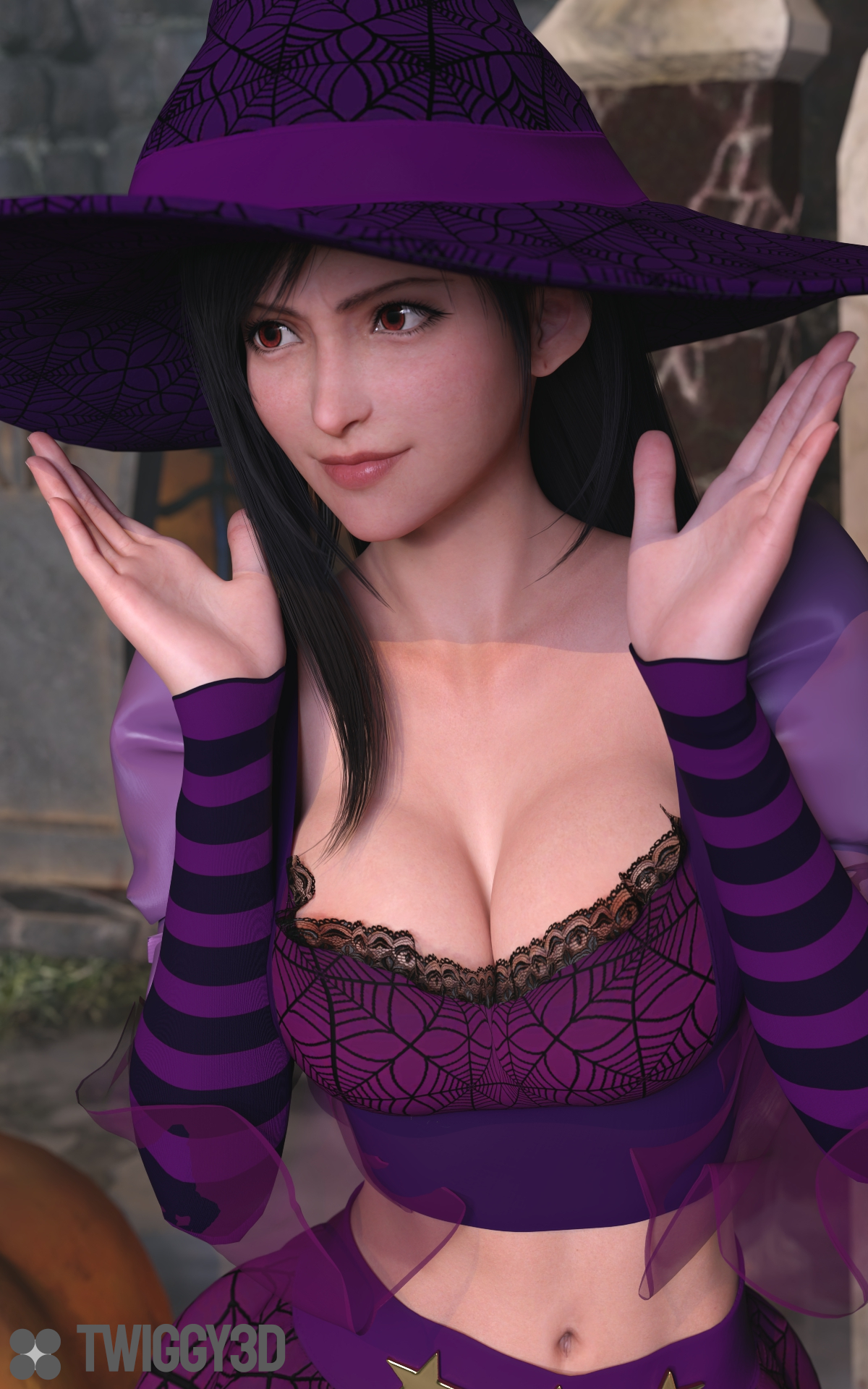 Rule 34 3d Big Breasts Brown Hair Final Fantasy Final Fantasy Vii 6326