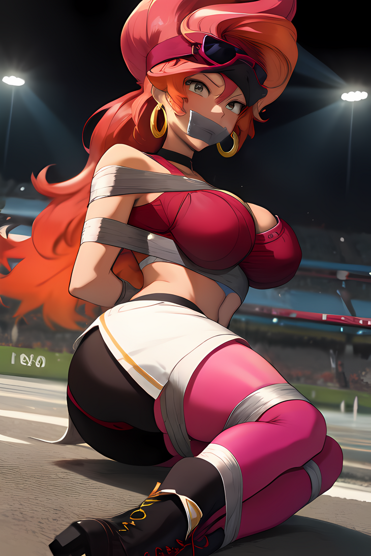 Rule 34 Ai Generated Amber Brawl Stars Bondage Bouble Trouble Amber 0025