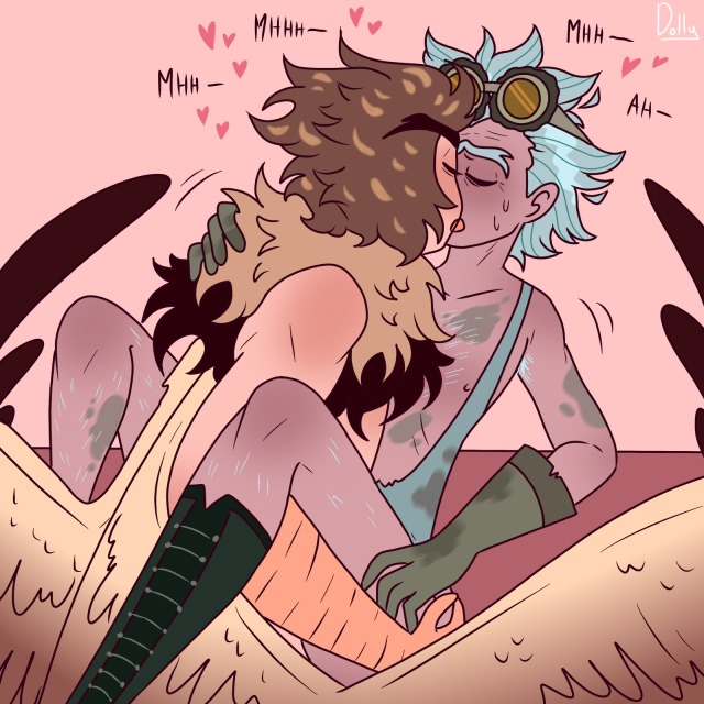 Rule 34 Adult Swim Anal Sex Bird Wings Birdperson Boots Feathers Gay Gloves Goggles Goggles On