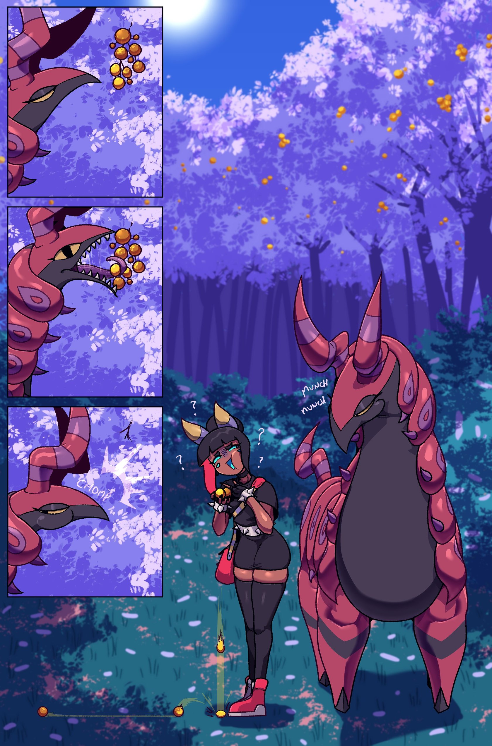 Rule 34 Andre Cuchuflin Black Hair Bug Centipede Comic Comic Page