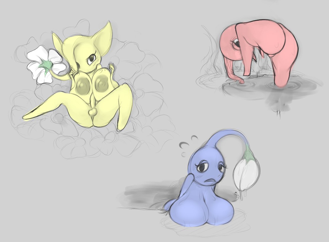 Rule 34 Alien Big Ass Big Breasts Big Butt Big Ears Big Nose Blue