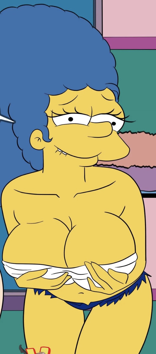 Rule 34 Big Breasts Croc Artist Marge Simpson Tagme The Simpsons 8351