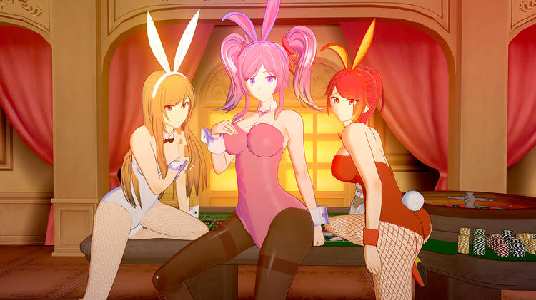 Rule 34 3d 3d Artwork 3girls Belle Fontiere Bunny Girl Bunnysuit