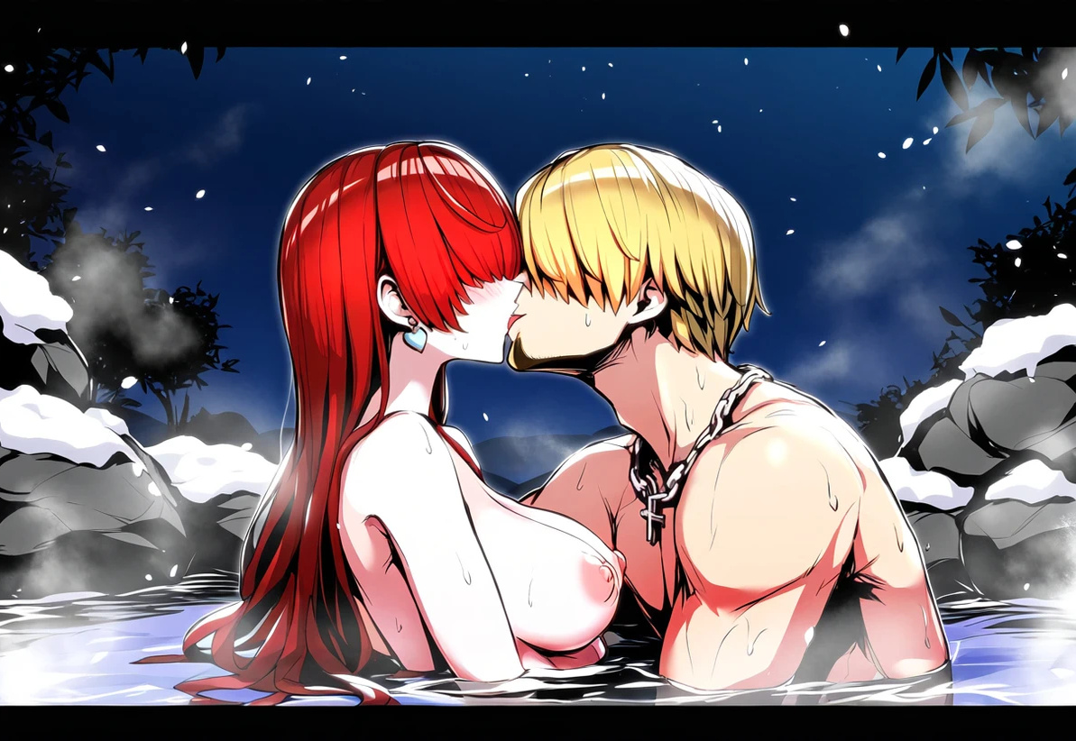 Rule 34 1boy 1girls Ai Generated Blonde Hair Crossover Dreson Female 0009
