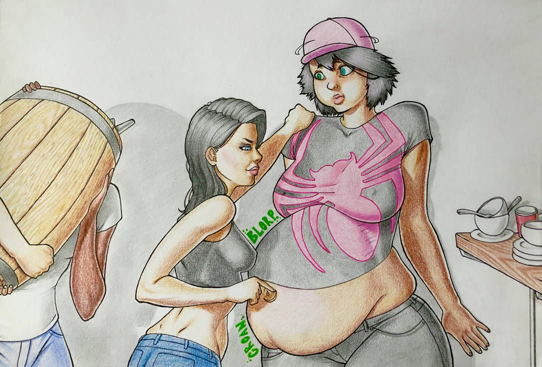 Rule 34 Belly Bulge Belly Expansion Bloated Bloated Belly Bloated 0952