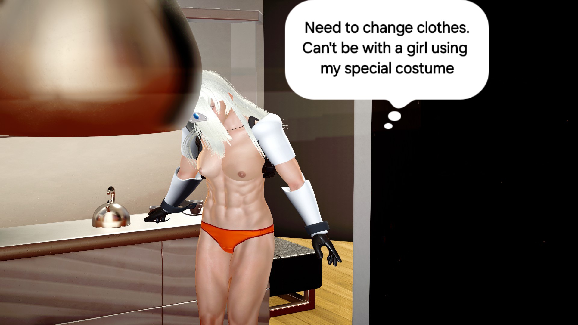 Rule 34 H23chris Honey Select 2 Jhun Hoon Pecs Red Panties Shirtless Male Venom Guilty Gear