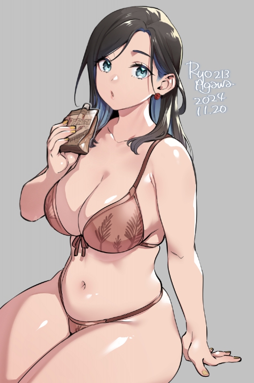 Rule 34 Big Breasts Bikini Looking At Viewer Original Ryo Agawa 2529
