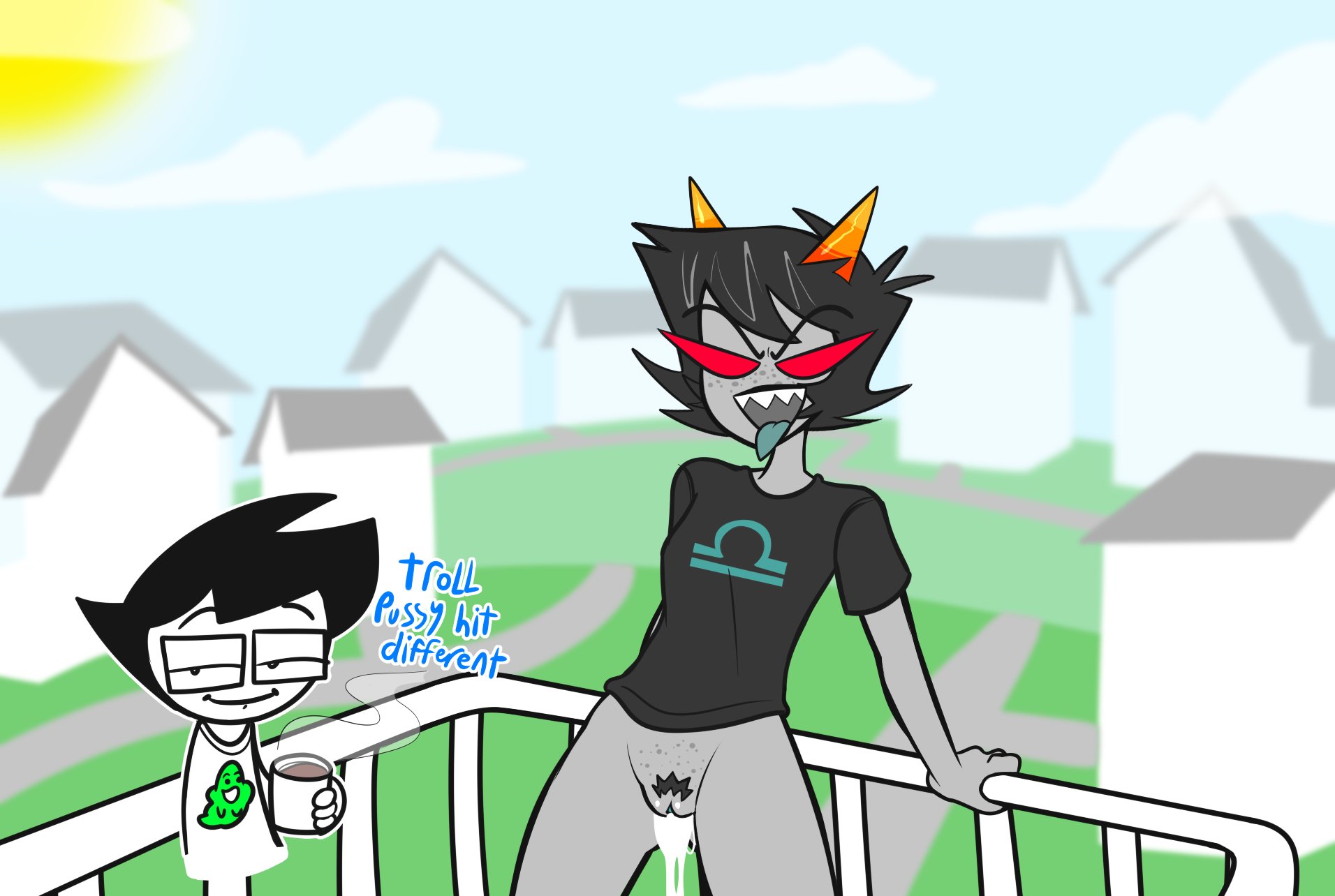 Rule 34 Cum In Pussy Hattsworth Homestuck John Egbert Tagme Terezi 9561