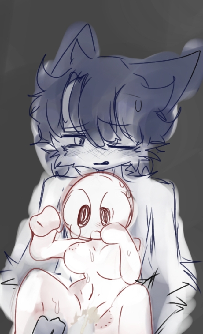 Rule 34 1boy 1girls Anonymous Female Black Hair Cum Cute Enceladus 4047