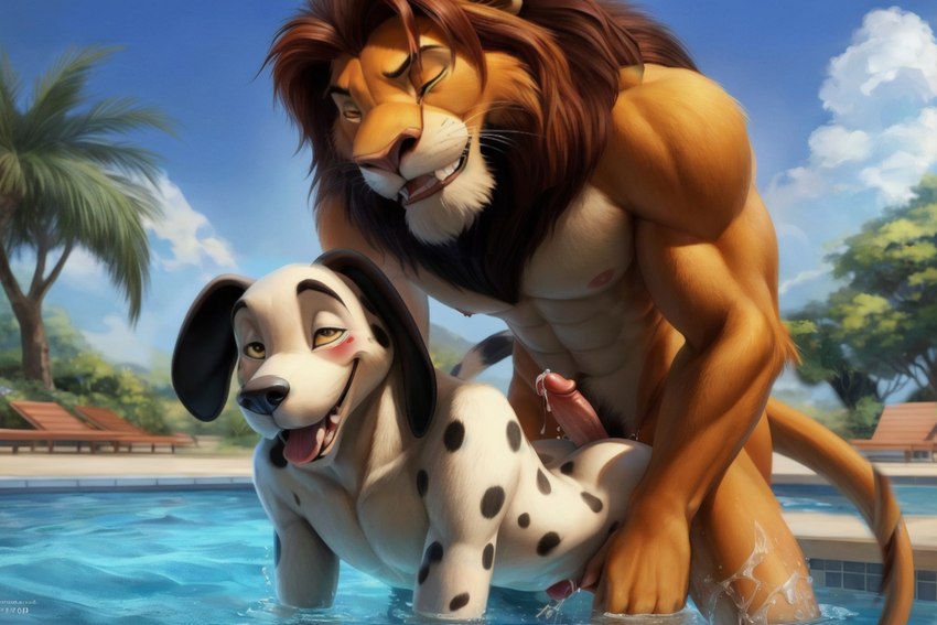 Rule 34 101 Dalmatians After Sex Ahe Gao Ai Generated Anal Anal Sex