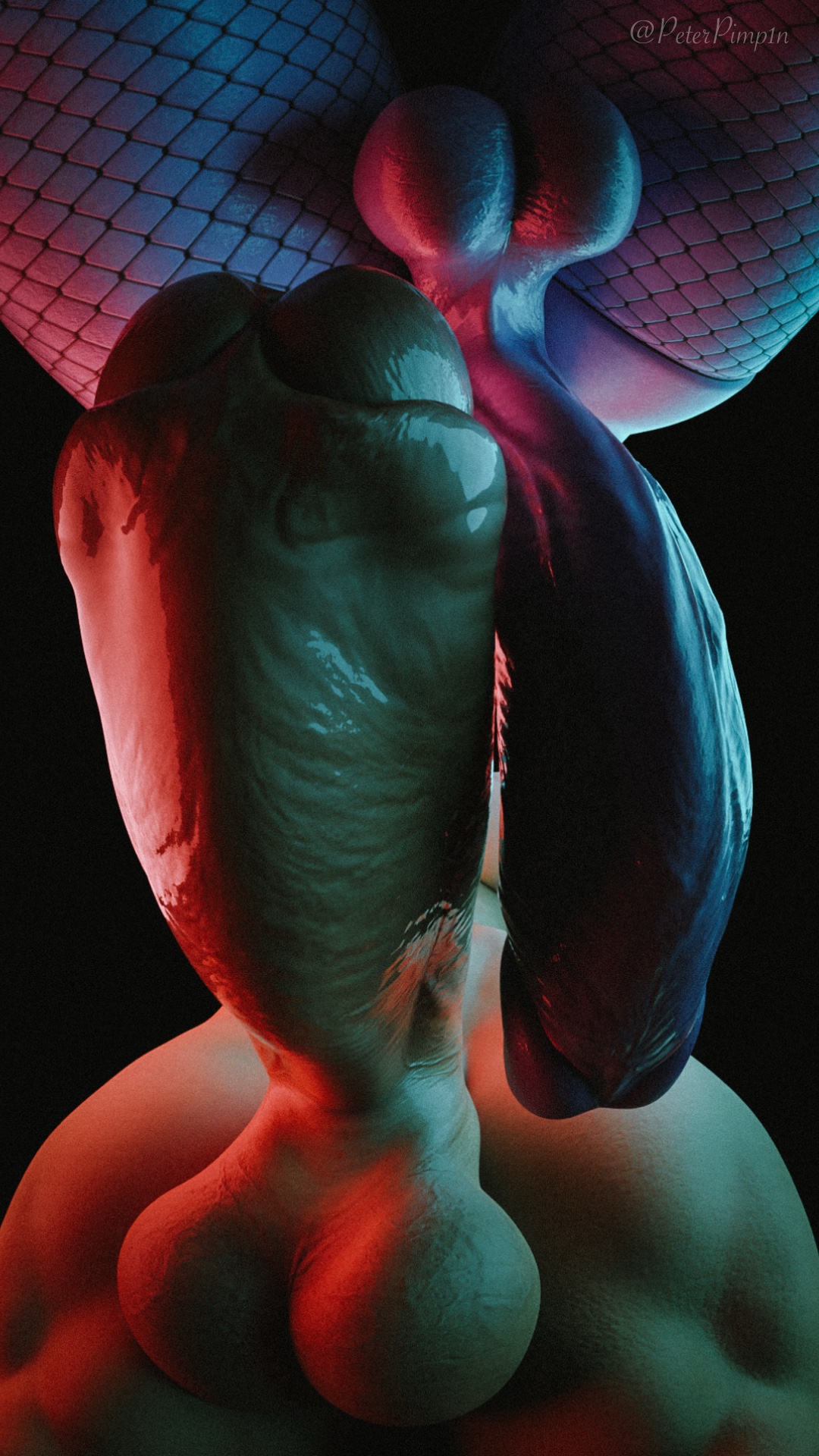 Rule 34 2futas 3d Absurdly Large Cock Ball Peek Blender Blender