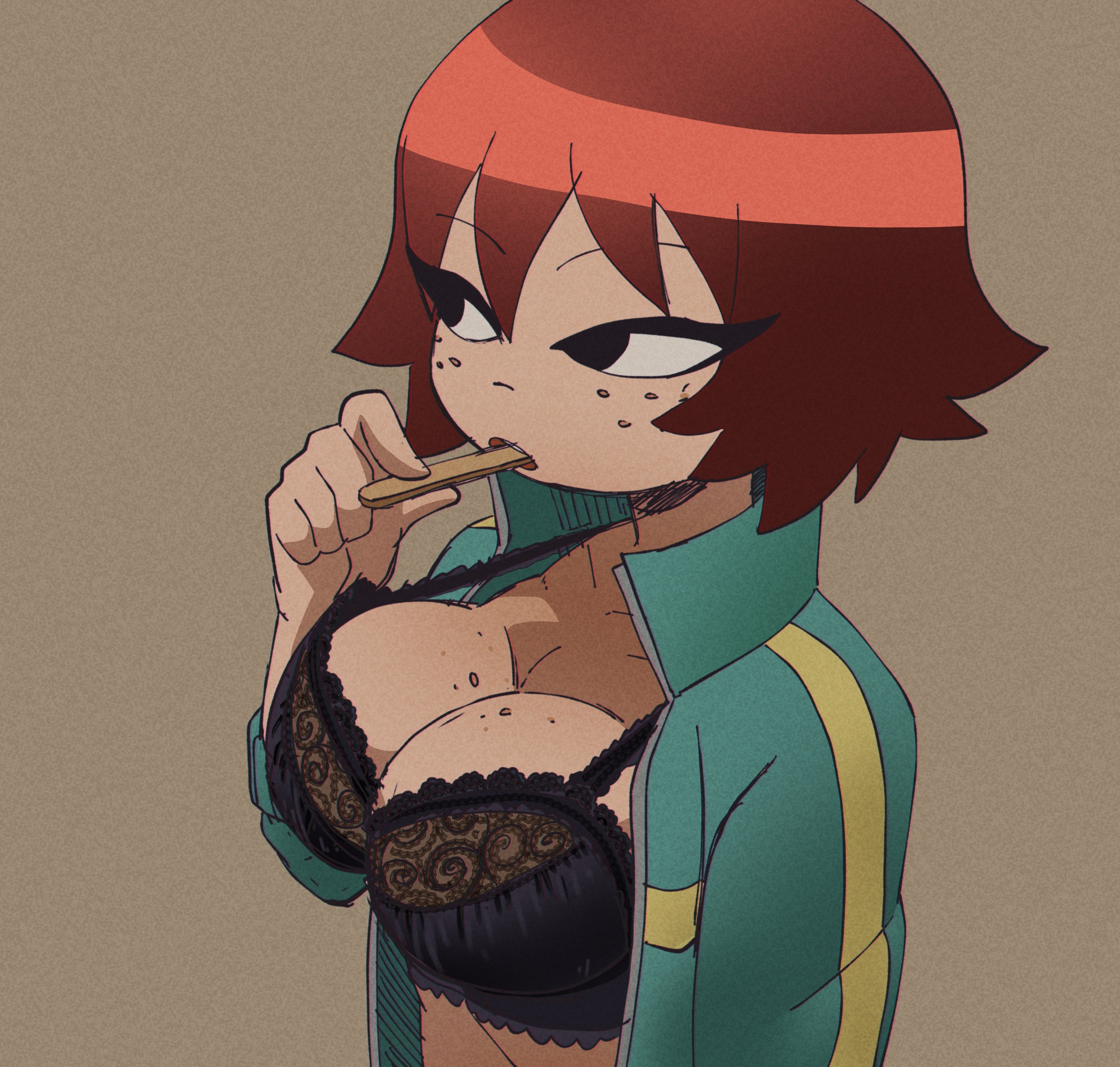 Rule 34 1girls 2024 Background Black Eyes Bra Breasts Brown Hair