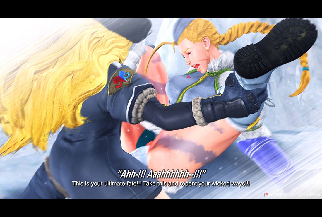 Rule 34 1futa 1girls 3d Blonde Hair Cammy White Chobixpho Closed Eyes Clothed Sex Clothing