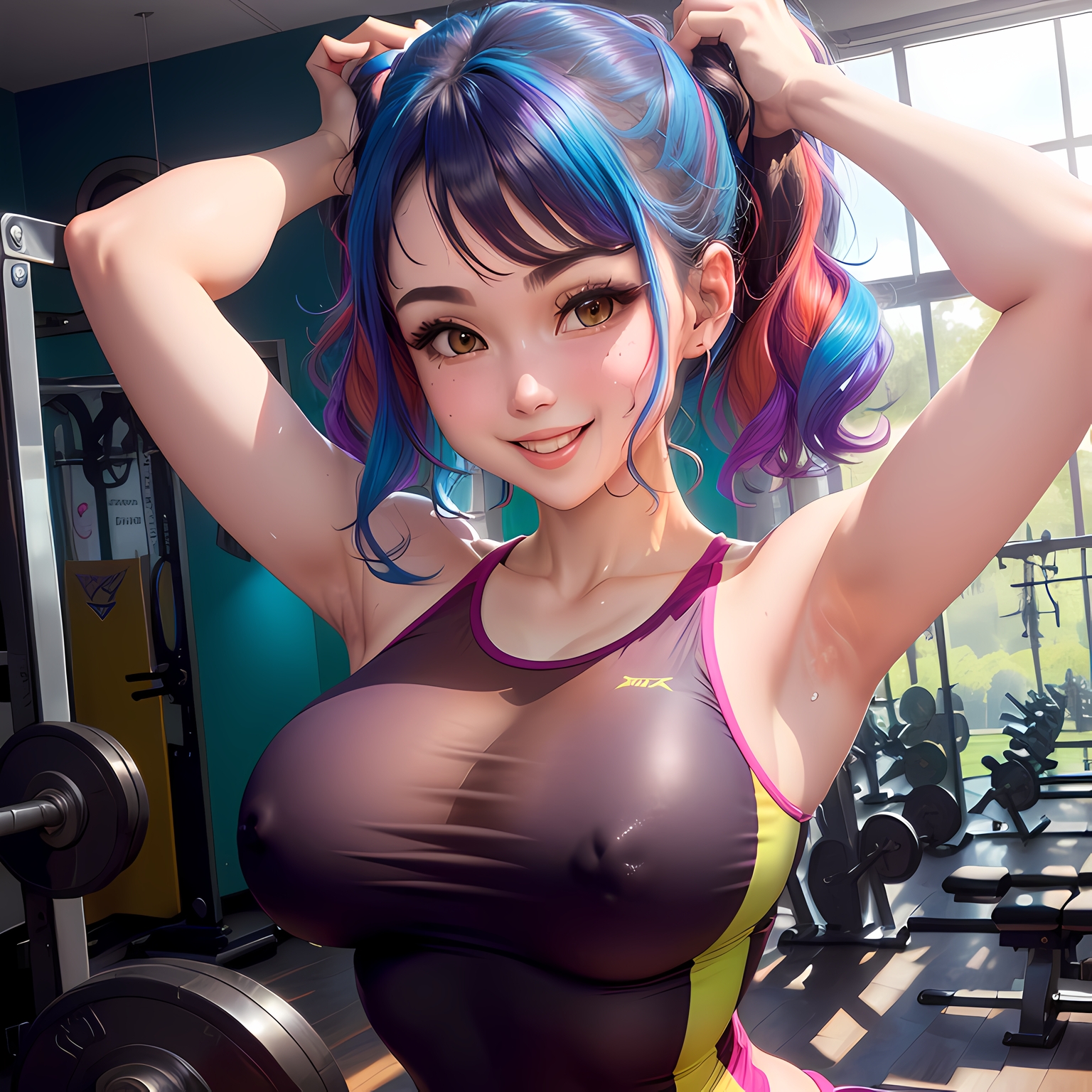 Rule 34 Ai Generated Armpit Fetish Armpits Asian Female Erect Nipples