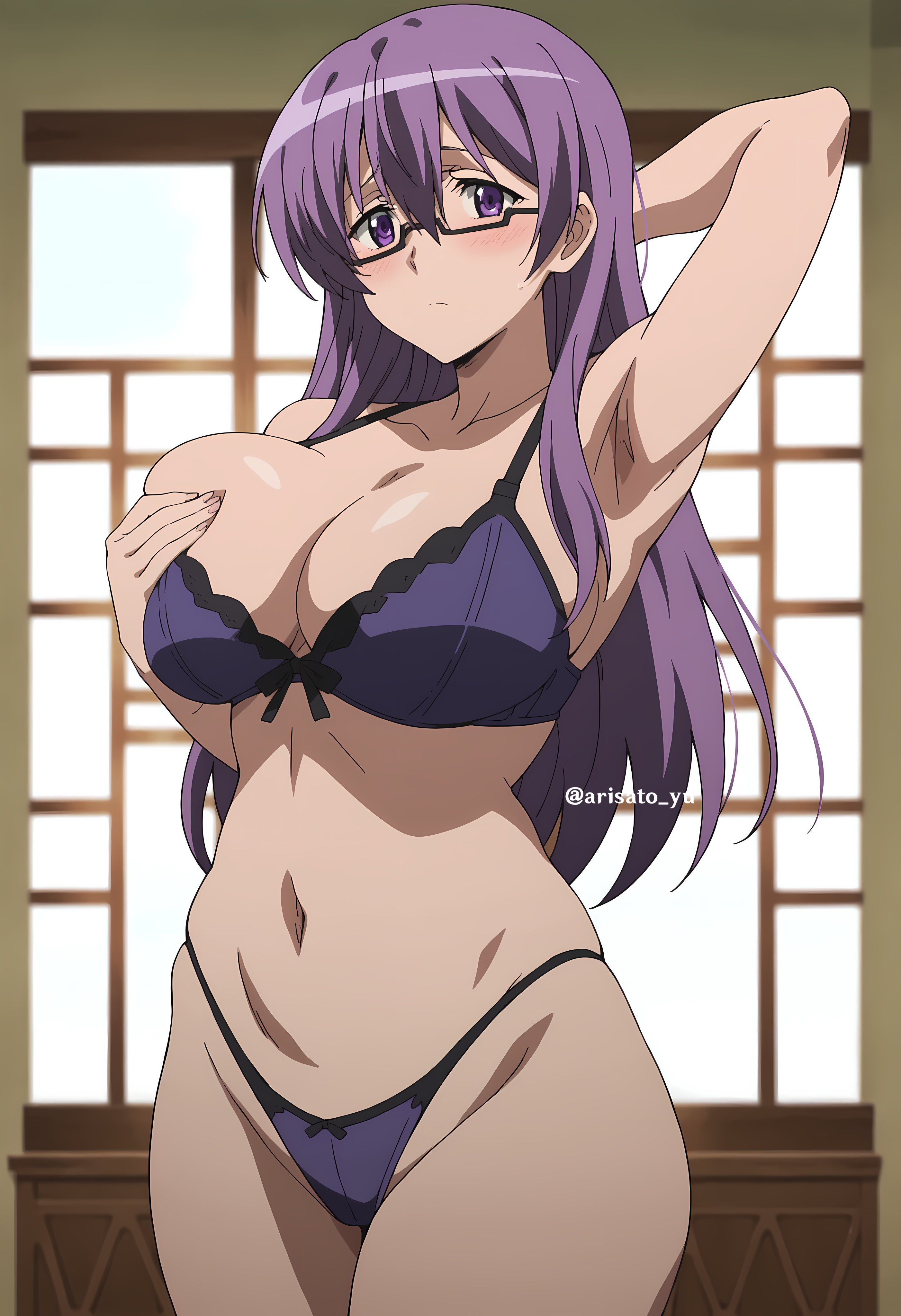 Rule 34 Ai Generated Akame Ga Kill Arisato Yu Light Skinned Female 1475