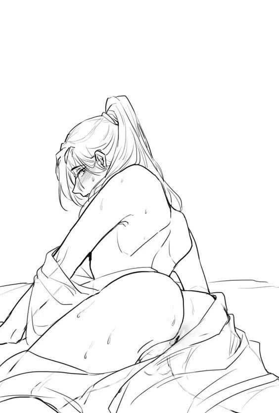 Rule 34 Anus Ass Back View Blush Gay Hair Between Eyes Jin Ling Long