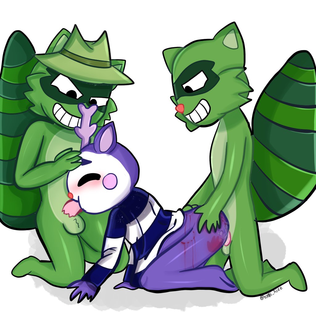 Rule 34 3boys Artist Request Brother Brothers Furry Gay Happy Tree 8154