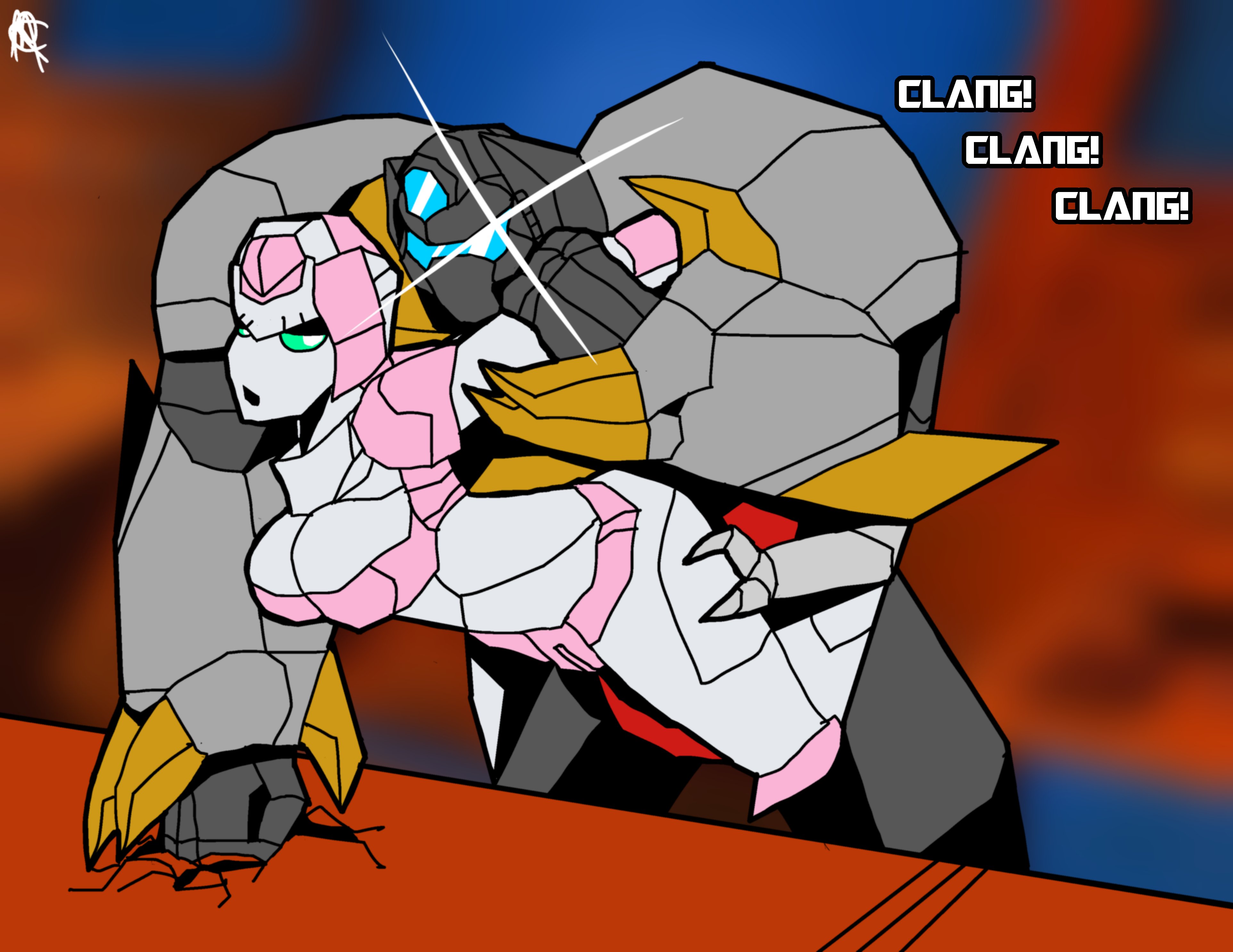 Rule 34 1girls Alien Girl Arcee Blue Eyes Claws Collar Desertdragon94