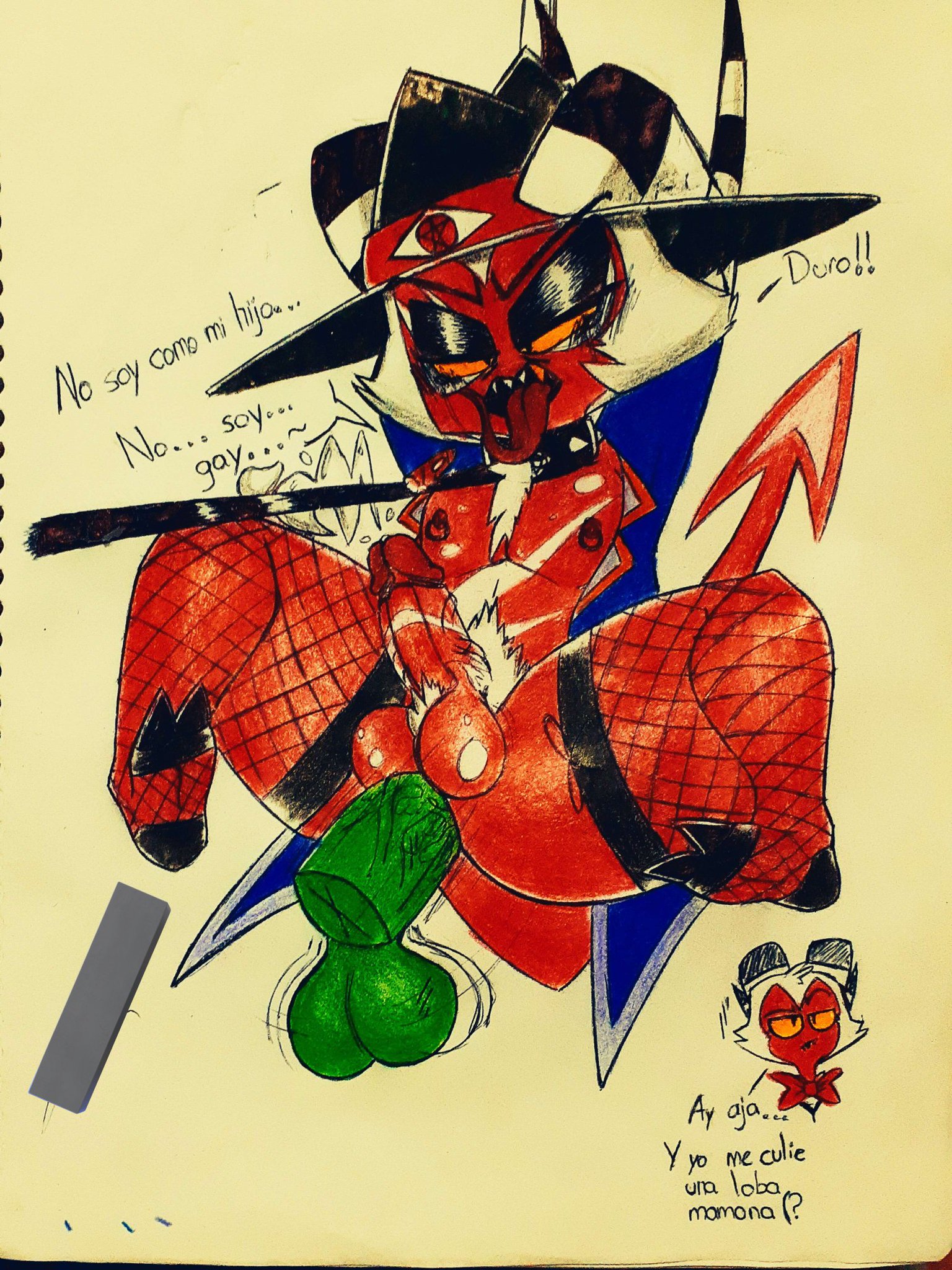 Rule 34 2boys Anal Anal Sex Crimson Helluva Boss Devil Horns 0169