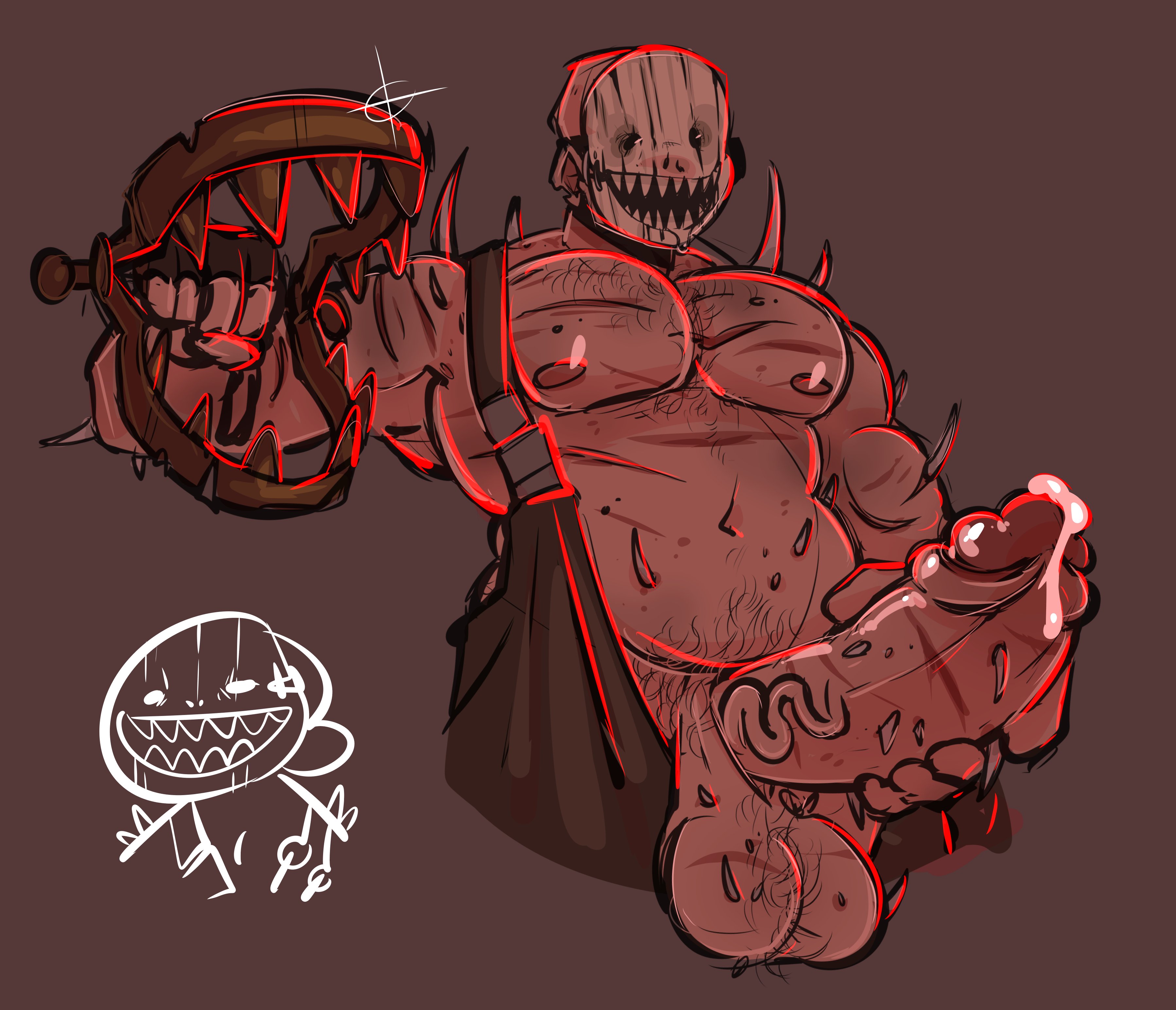 Rule 34 Bara Bara Tiddies Bara Tits Barazoku Bear Trap Bileshroom 9263