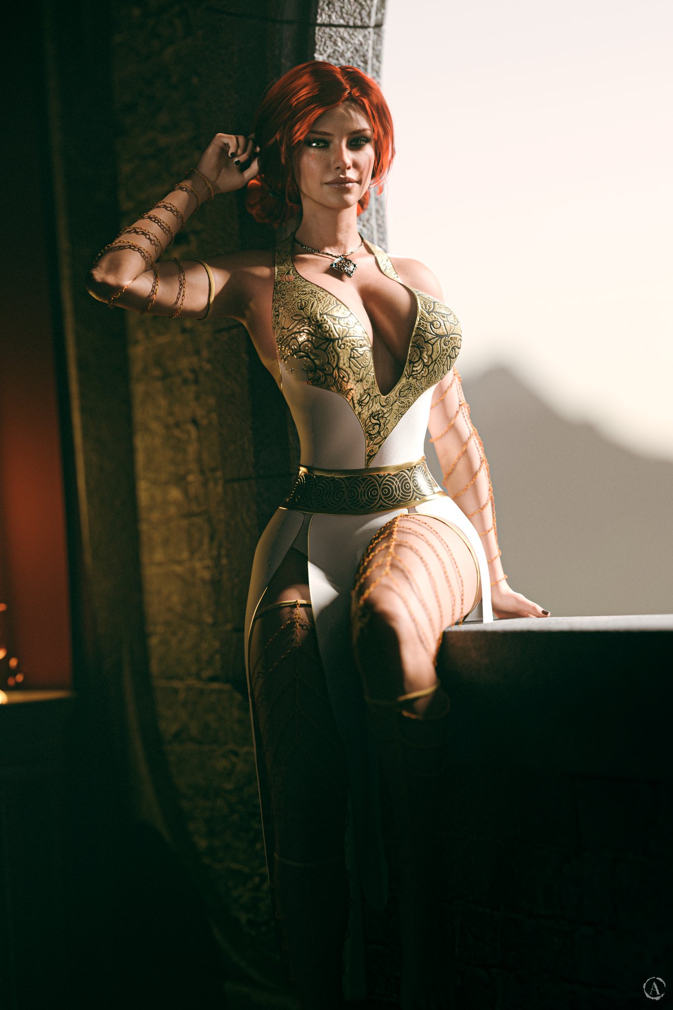 Rule 34 1girls 3d Alf3d Breasts Breasts Breasts Cd Projekt Red Chest
