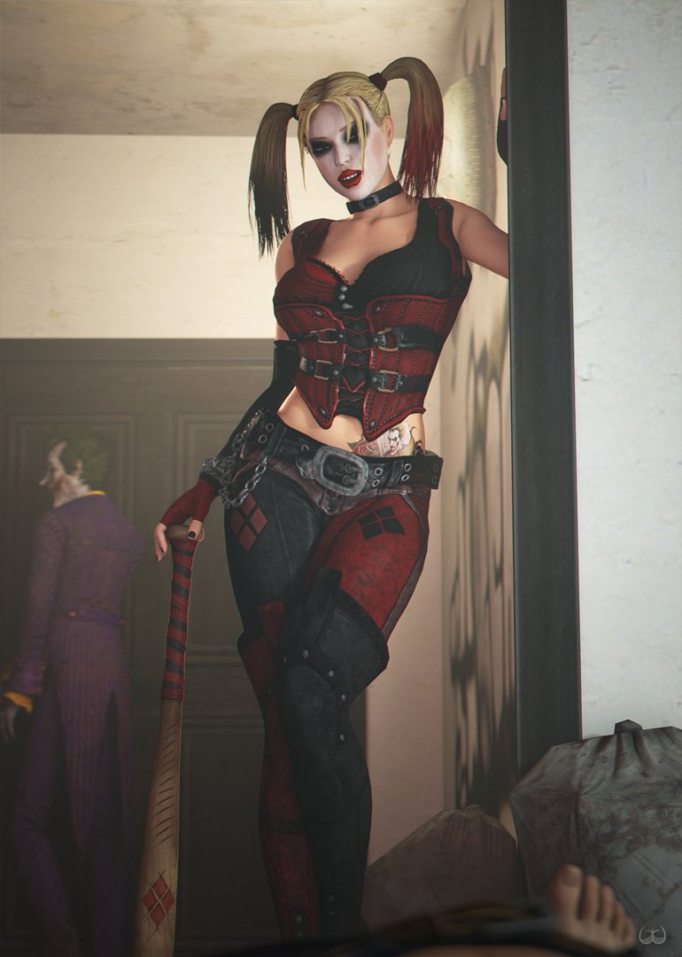 Rule 34 3d Batman Arkham City Batman Series Blonde Hair Clothed 0223