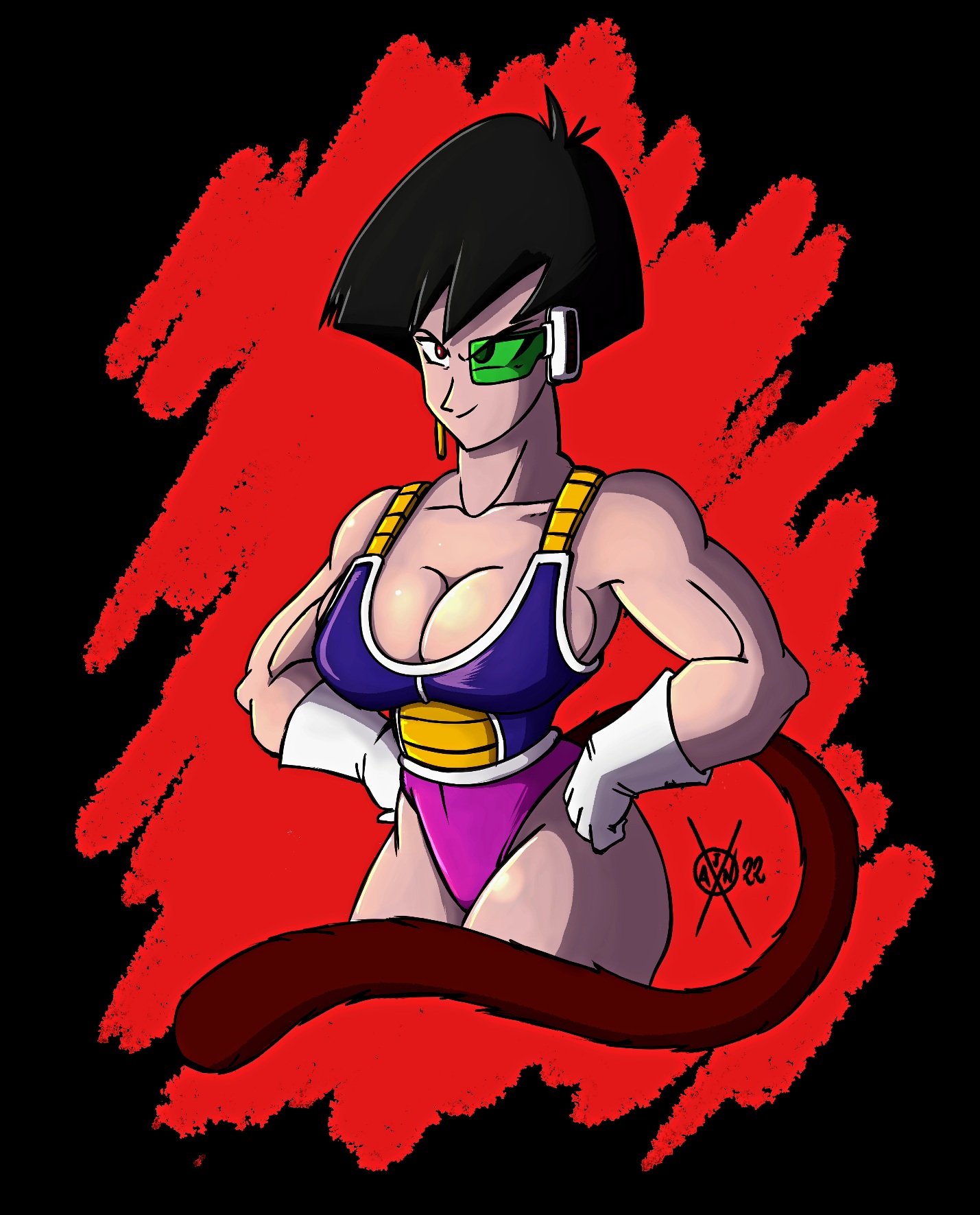 Rule 34 1girls Armor Big Breasts Black Hair Breasts Dragon Ball 8587