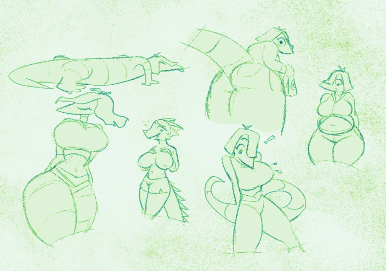 Rule 34 Anthro Big Ass Big Breasts Breasts Bubble Butt Female