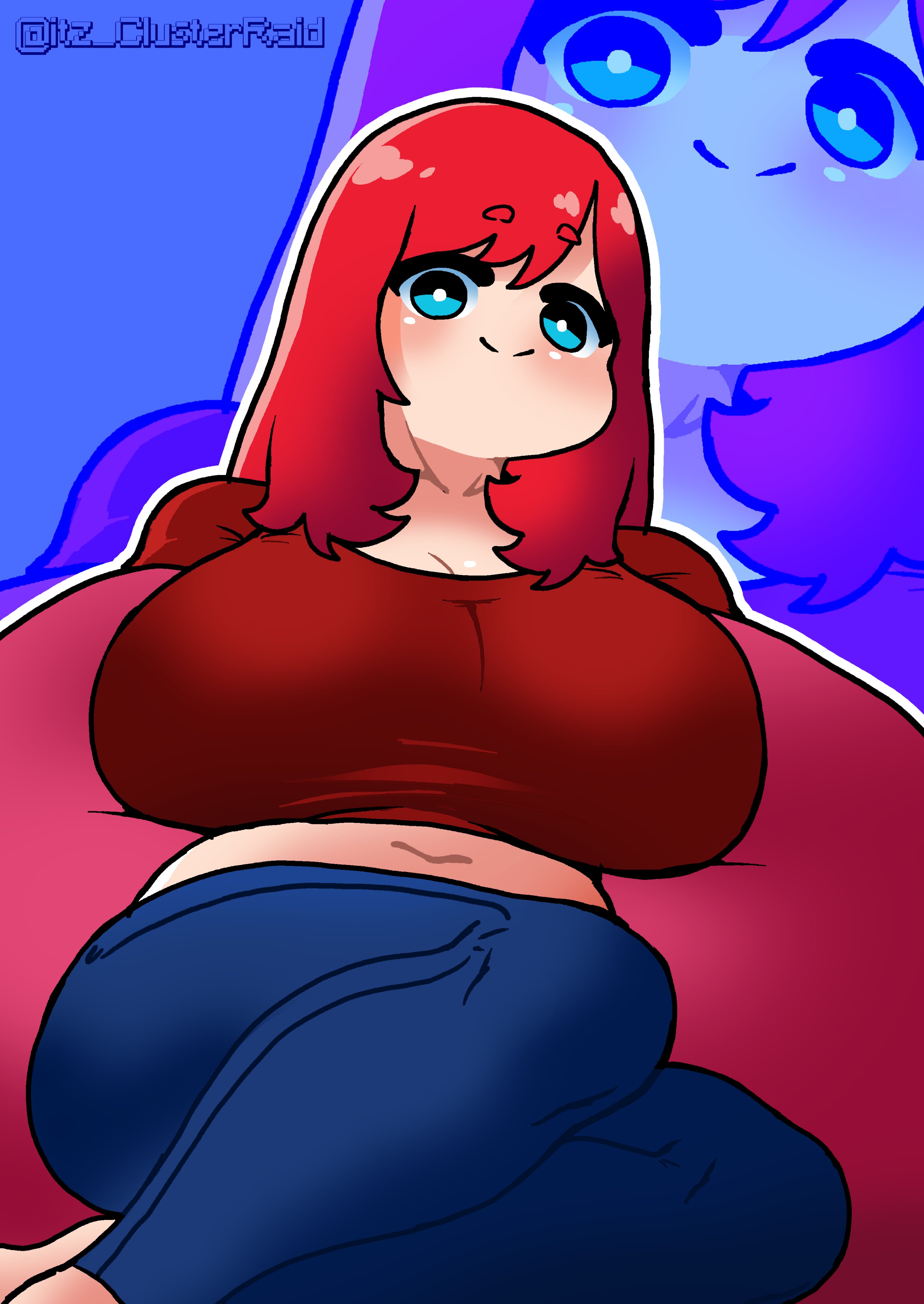 Rule 34 Big Breasts Breasts Female Itz Clusterraid Tagme 6572209