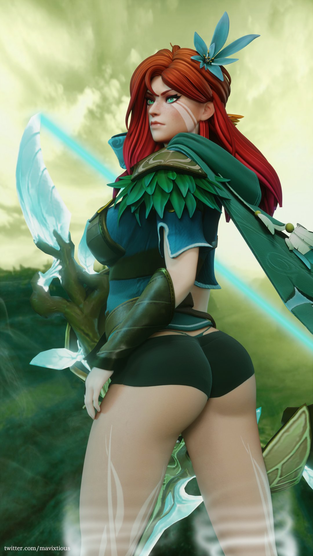 Rule 34 1girls 3d Ass Ass Focus Dota 2 Female Only Ginger Mavixtious 7178