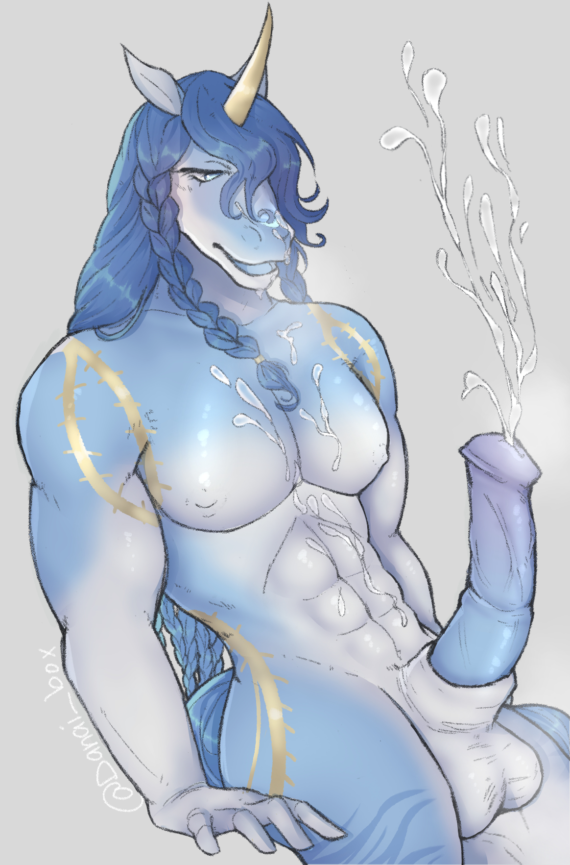 Rule 34 Bara Commission Commission Art Cum Danai Box Furry Furry Ears Furry Male Furry Only