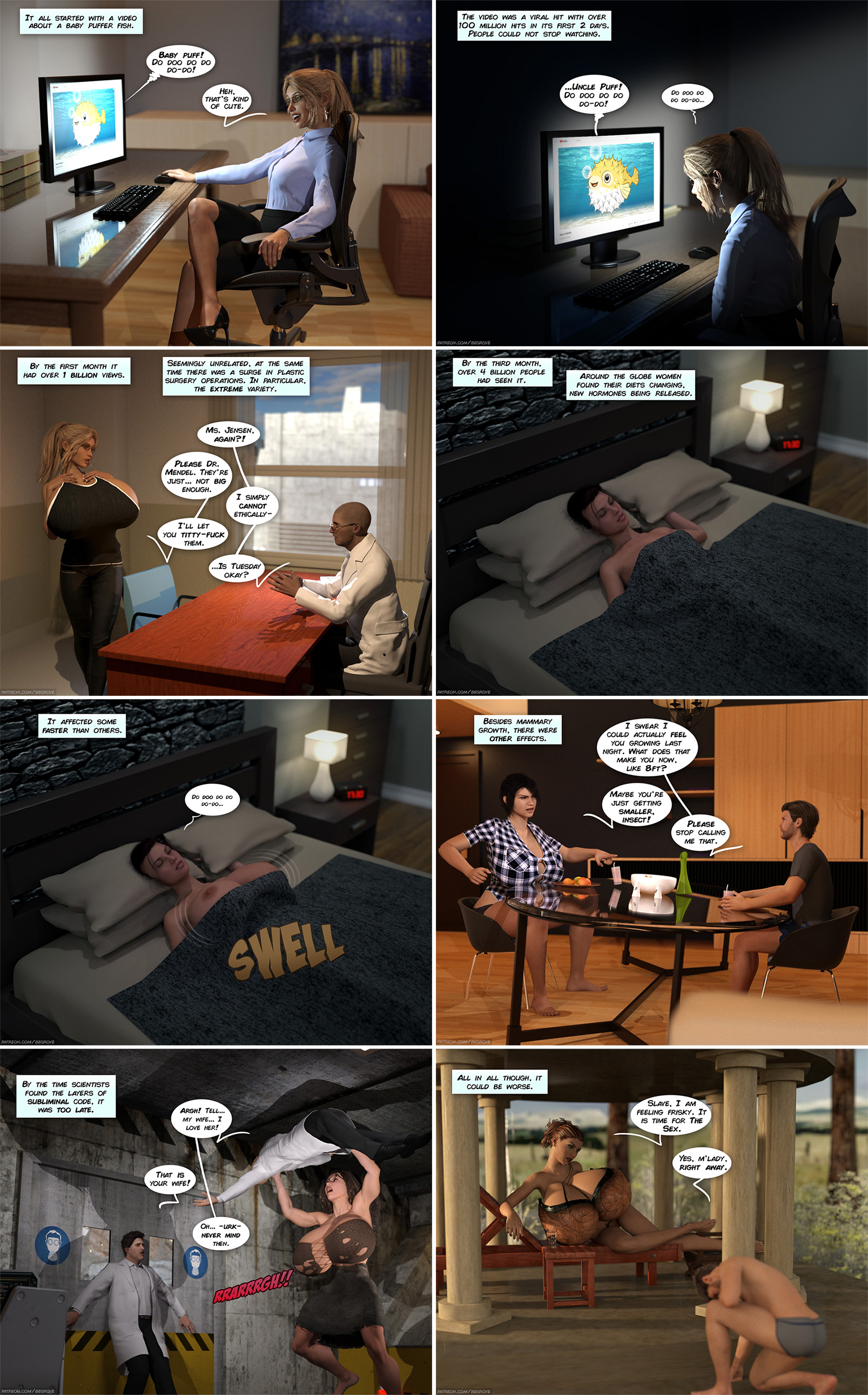 Rule 34 2021 3d Big Breasts Breast Expansion Comic Growth Huge 5113