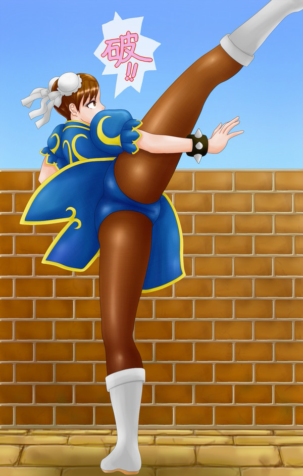 Rule 34 Ass Chun Li Kicking Leg Up Neko Pixiv Pantyhose Street