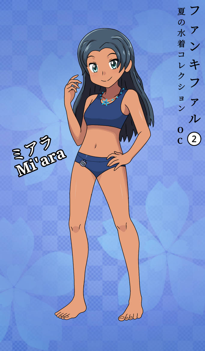 Rule 34 Barefoot Bikini Bottom Bikini Top Fankifalu Feet Miara Miara Original Standing